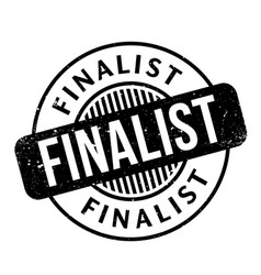 Finalist rubber stamp Royalty Free Vector Image