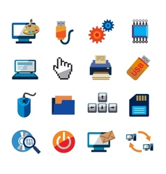 Set screen printing icon Royalty Free Vector Image