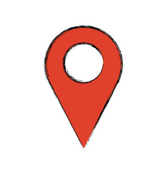 Location symbol Royalty Free Vector Image - VectorStock