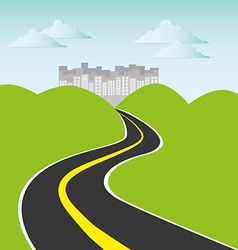 Road design Royalty Free Vector Image - VectorStock