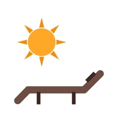 Sun bathing Royalty Free Vector Image - VectorStock
