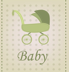 Baby document design Royalty Free Vector Image