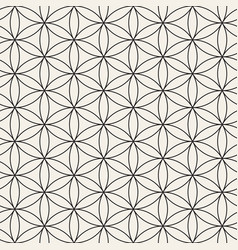 Wavy ripple lines seamless black and white Vector Image