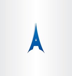 Double letter a aa logo icon Royalty Free Vector Image