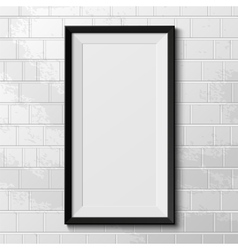 Black credit card template isolated on white Vector Image