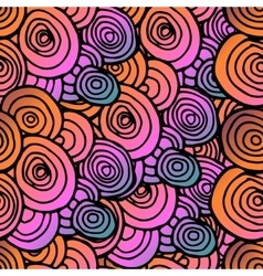 Seamless circle pattern Royalty Free Vector Image