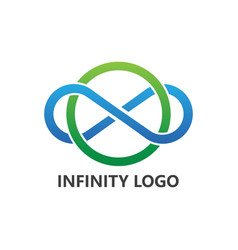 Infinity design Royalty Free Vector Image - VectorStock