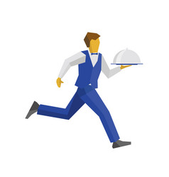 Waiter Royalty Free Vector Image - VectorStock