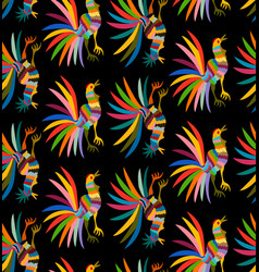 Seamless aztec pattern Royalty Free Vector Image