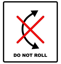 Breakable or fragile material packaging symbol Vector Image