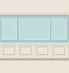 Classic wall panels Royalty Free Vector Image - VectorStock
