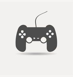Dont play Joystick sign icon Video game symbol Vector Image