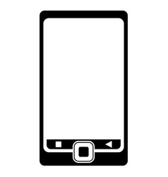Smartphone mobile technology device pictograph Vector Image