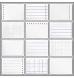 Lined paper Royalty Free Vector Image - VectorStock