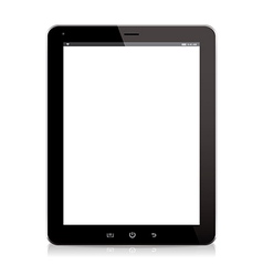 Computer tablet Royalty Free Vector Image - VectorStock