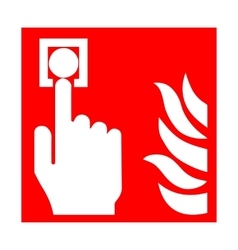 Fire hose reel sign Royalty Free Vector Image - VectorStock