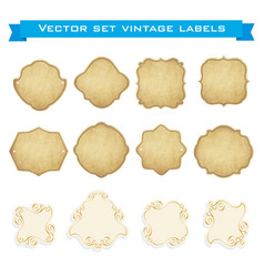 Bright frames and labels Royalty Free Vector Image