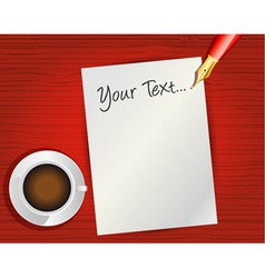 Note paper Royalty Free Vector Image - VectorStock