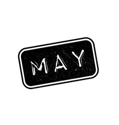 May rubber stamp Royalty Free Vector Image - VectorStock