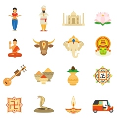 Indian snake charmer Royalty Free Vector Image