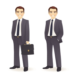 Business man set Royalty Free Vector Image - VectorStock