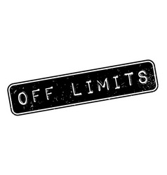 Off limits rubber stamp Royalty Free Vector Image