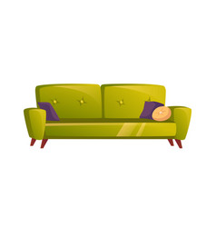 Soft sofa icon Royalty Free Vector Image - VectorStock