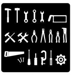 Tool set Royalty Free Vector Image - VectorStock