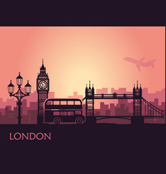 Icons on a theme of england Royalty Free Vector Image