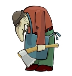 Bad man Royalty Free Vector Image - VectorStock