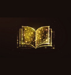 Magic book Royalty Free Vector Image - VectorStock