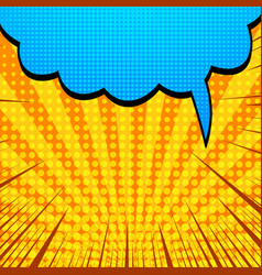 Comic page bright concept Royalty Free Vector Image