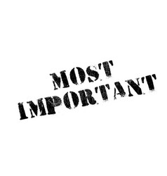 Very important rubber stamp Royalty Free Vector Image