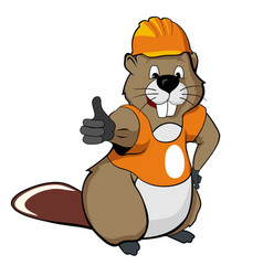 Number three character running fast cartoon Vector Image