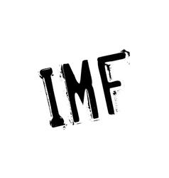 Imf rubber stamp Royalty Free Vector Image - VectorStock