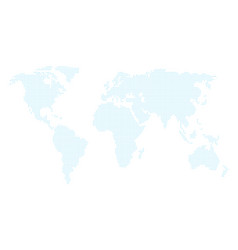 World map template Royalty Free Vector Image - VectorStock