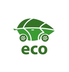 Eco car logo Royalty Free Vector Image - VectorStock