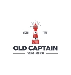 Vintage nautical stamps set old ship retro style Vector Image