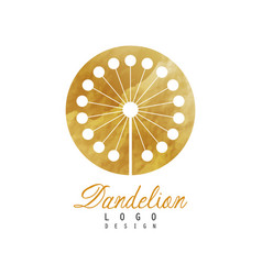 Delicate logo design for spa with abstract pink Vector Image