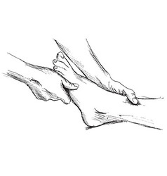 Thai massage Royalty Free Vector Image - VectorStock