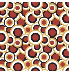 Seamless circle pattern Royalty Free Vector Image
