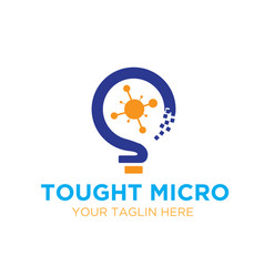 Integrated circuit chip icon graphic design Vector Image