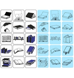 Book and knowledge Royalty Free Vector Image - VectorStock