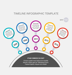 Infographic template Royalty Free Vector Image