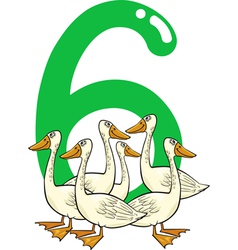 Number four Royalty Free Vector Image - VectorStock