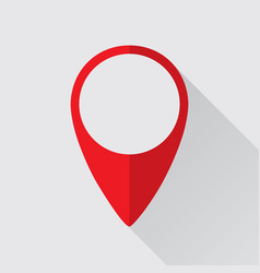 Location symbol map geography direction Royalty Free Vector