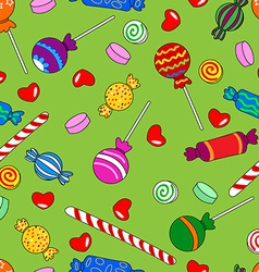 Seamless candy pattern Royalty Free Vector Image