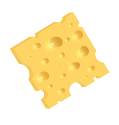 Potato chips stack with cheese and onion isolated Vector Image