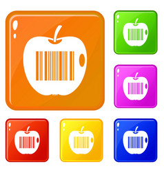 Code to represent product identification icons set