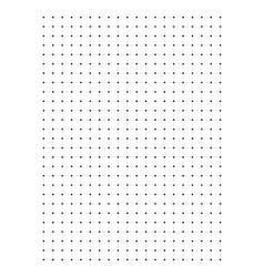 Dot grid paper graph paper 1 cm on a4 Royalty Free Vector
